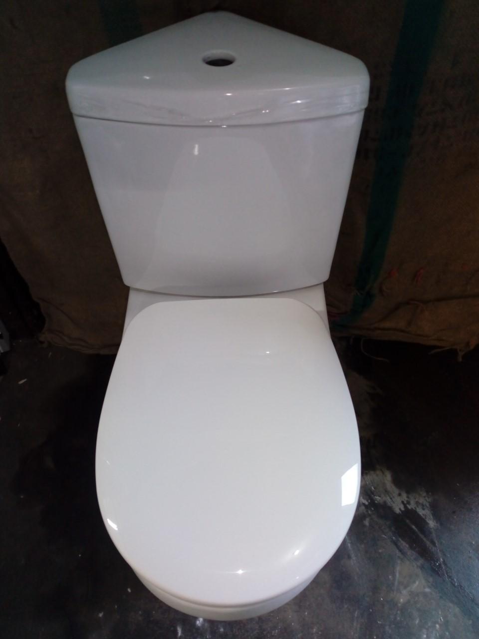 Quality Dual Flush Corner WC. JSL Bathrooms UK